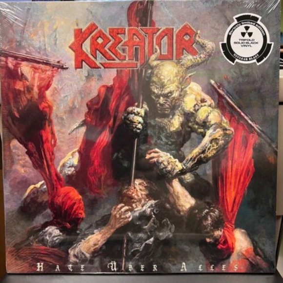 Media | Kreator Hate Uber Alles Trifold Double Black W Etching New ...